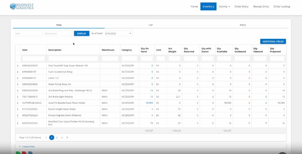 Customer Portal - Midwest Logistics, LLC